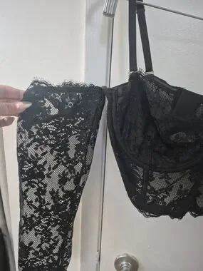 Victoria's Secret | Intimates & Sleepwear | Victorias Secret Black Lace ...